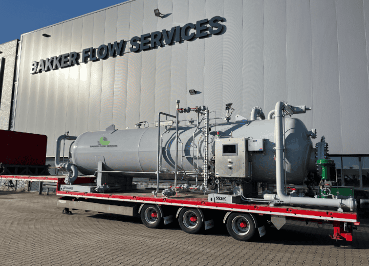 Mobile Well Testing Setup - Bakker Flow Services - Rental